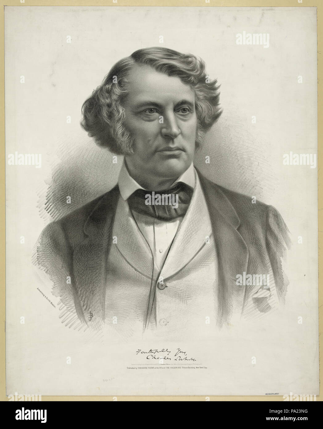 Senator charles sumner hi-res stock photography and images - Alamy