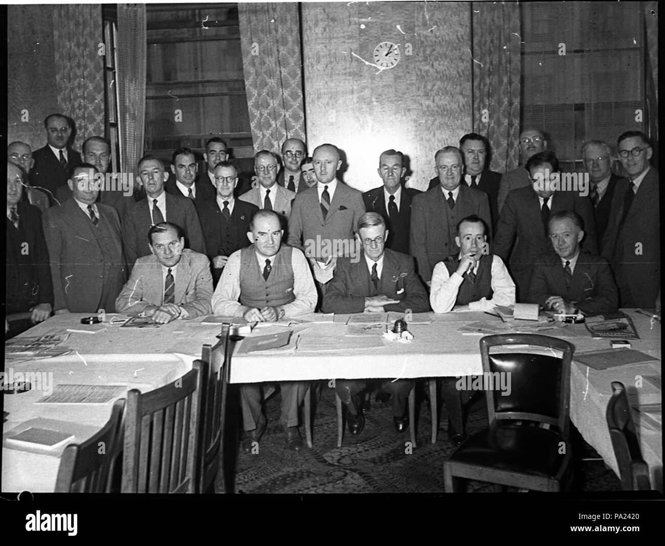 250 SLNSW 26792 Country press and advertisers conference Stock Photo ...