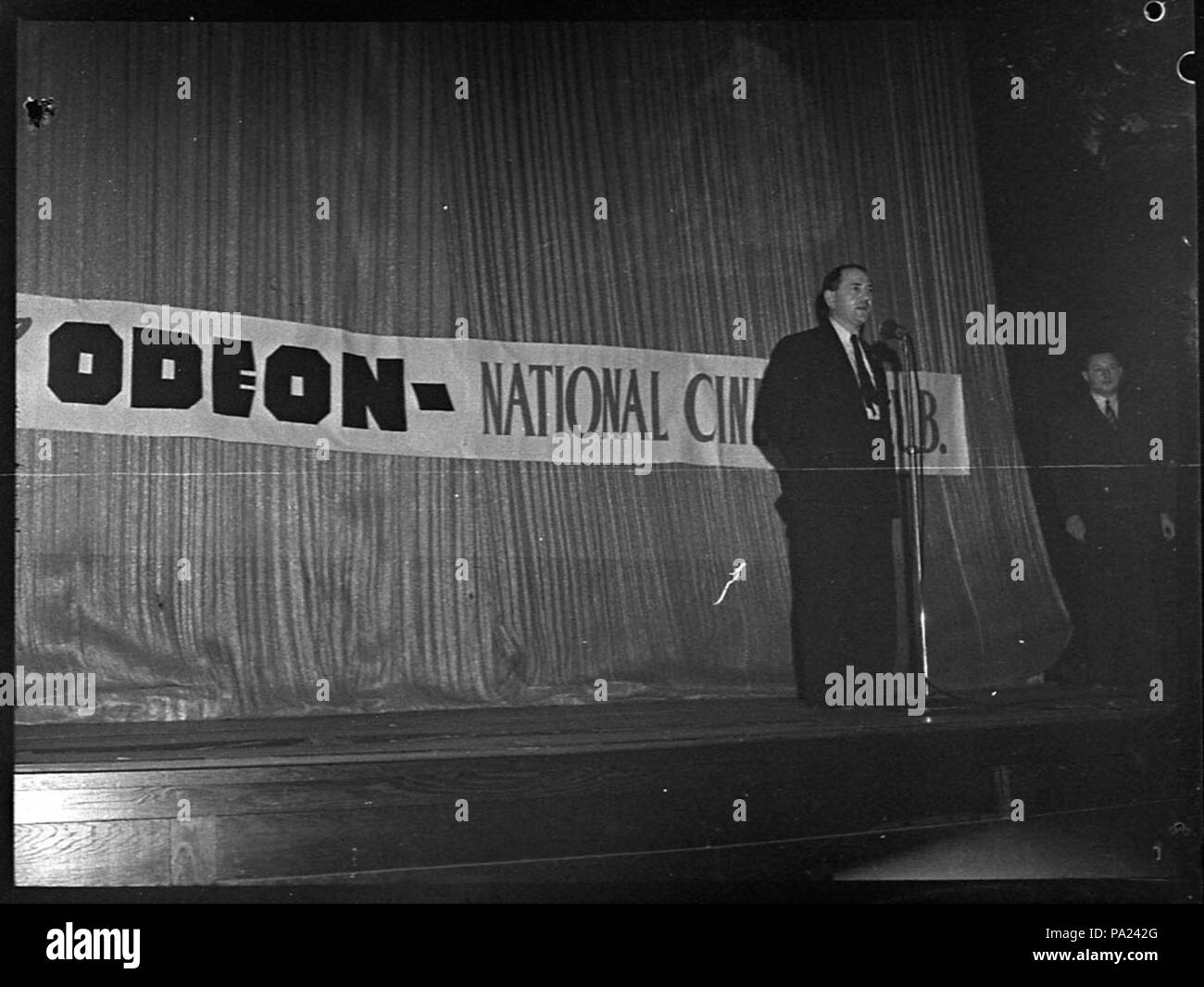 Film premiere odeon Black and White Stock Photos & Images - Alamy