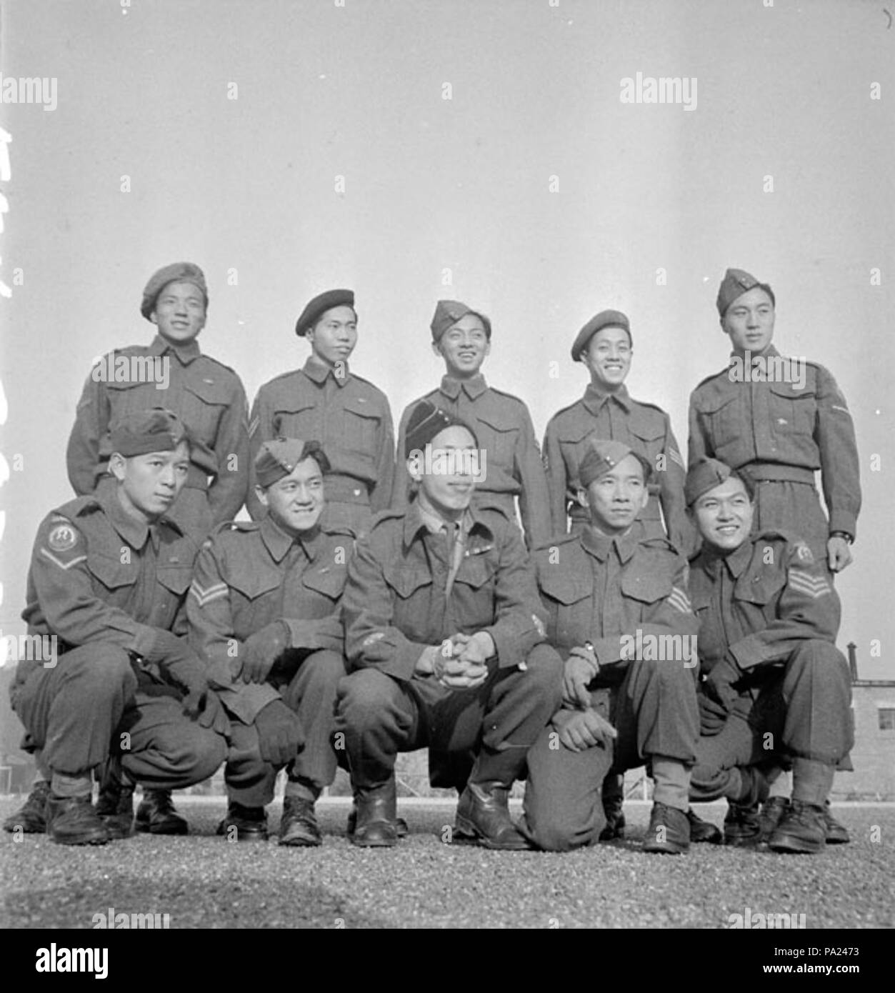 Chinese canadian soldiers ww2 hi-res stock photography and images - Alamy