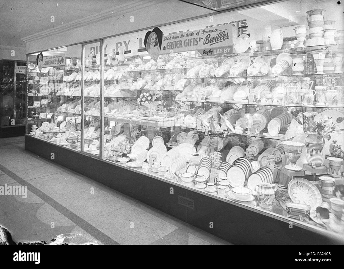 1920s display window Black and White Stock Photos & Images - Alamy
