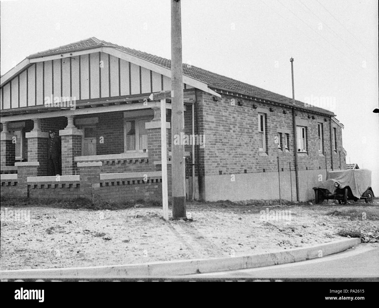 Family house plans Black and White Stock Photos & Images - Alamy