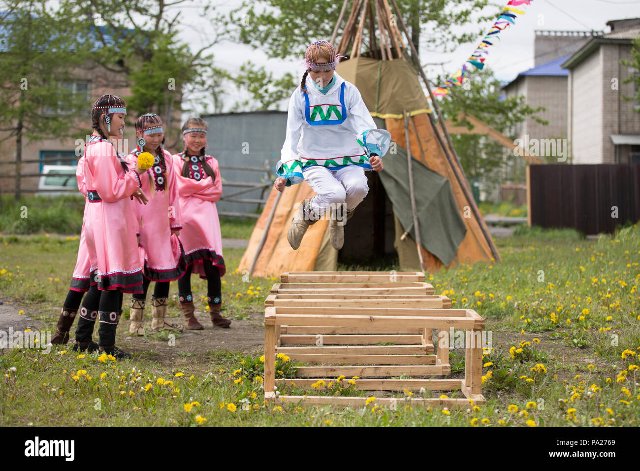 Inuit Children Playing High Resolution Stock Photography and Images - Alamy