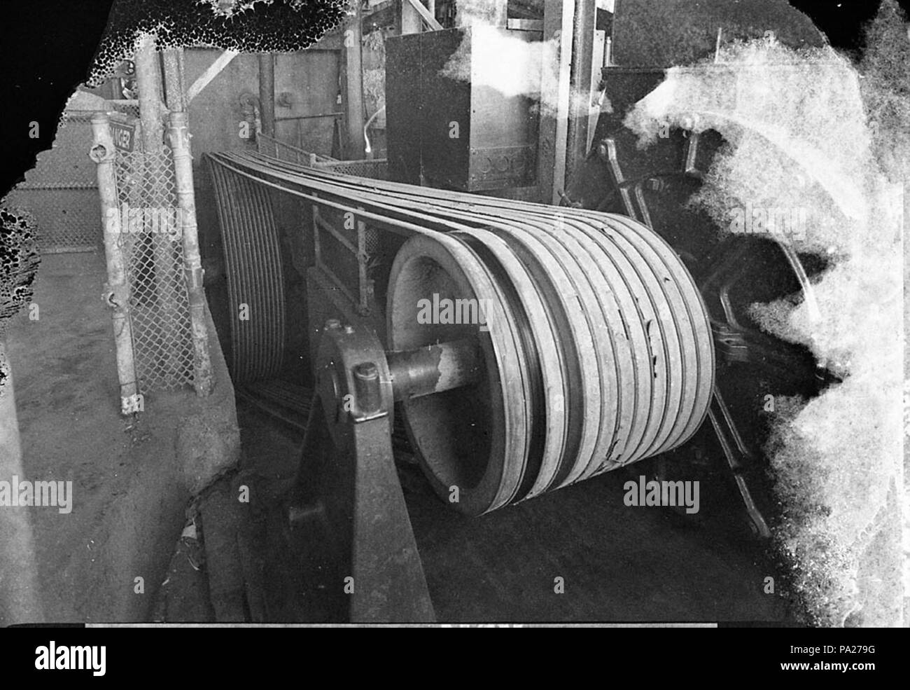 Flywheel with belt hi-res stock photography and images - Alamy