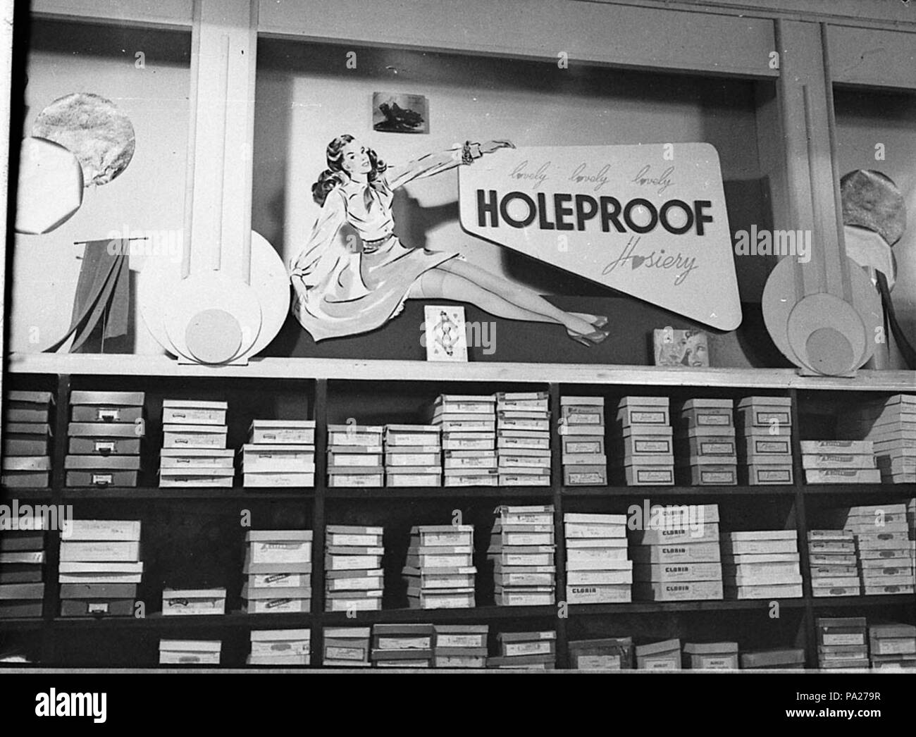 Hosiery display hi-res stock photography and images - Alamy