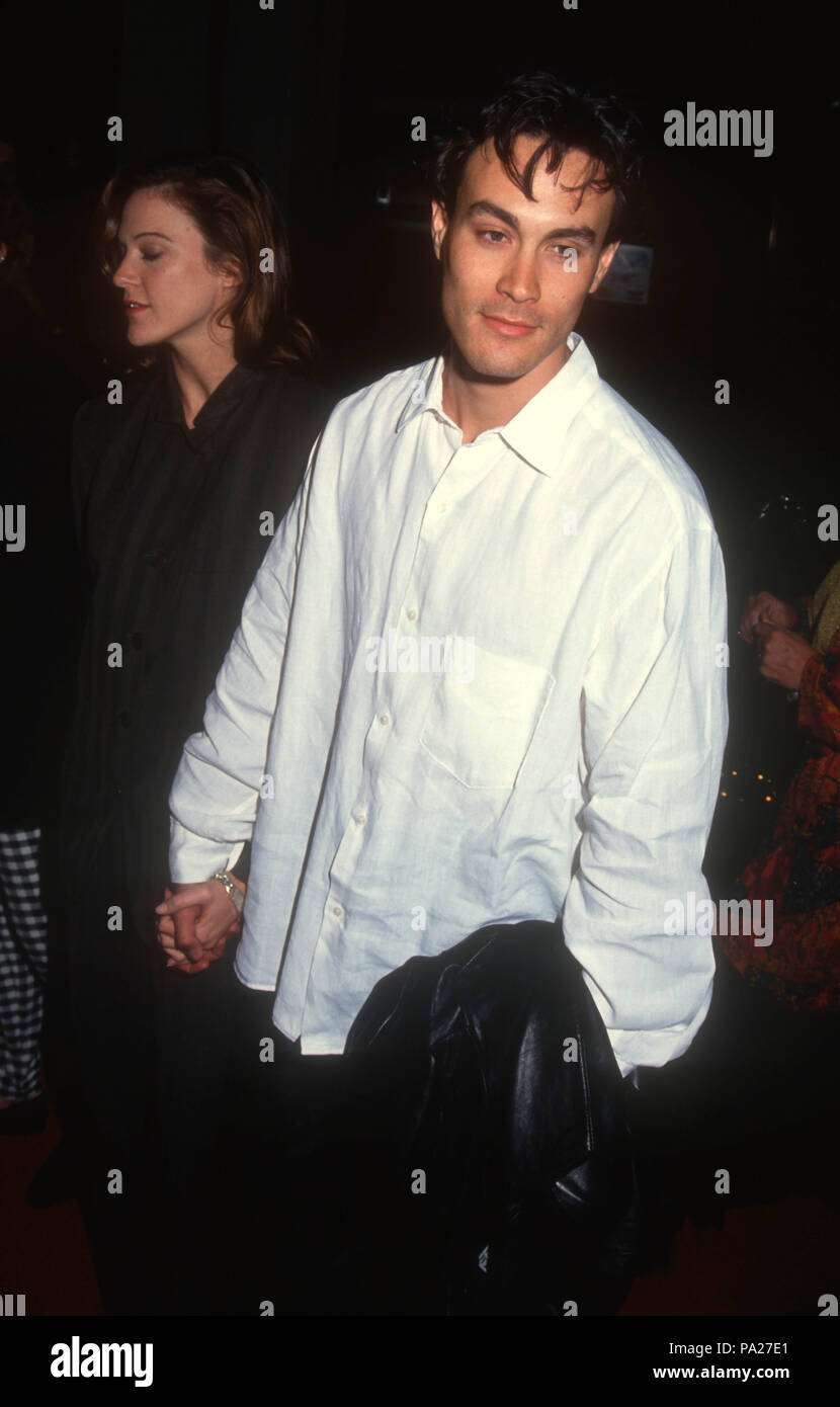 WESTWOOD, CA - MARCH 23: Actor Brandon Lee attends the Los Angeles ...