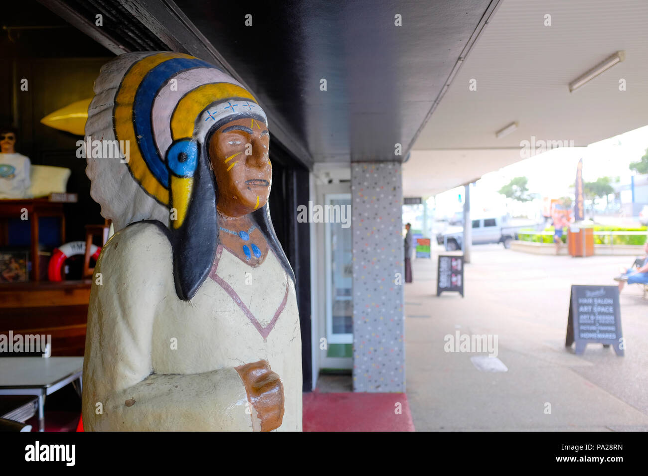 front of collectible shop in coolangatta on the gold coast in ...