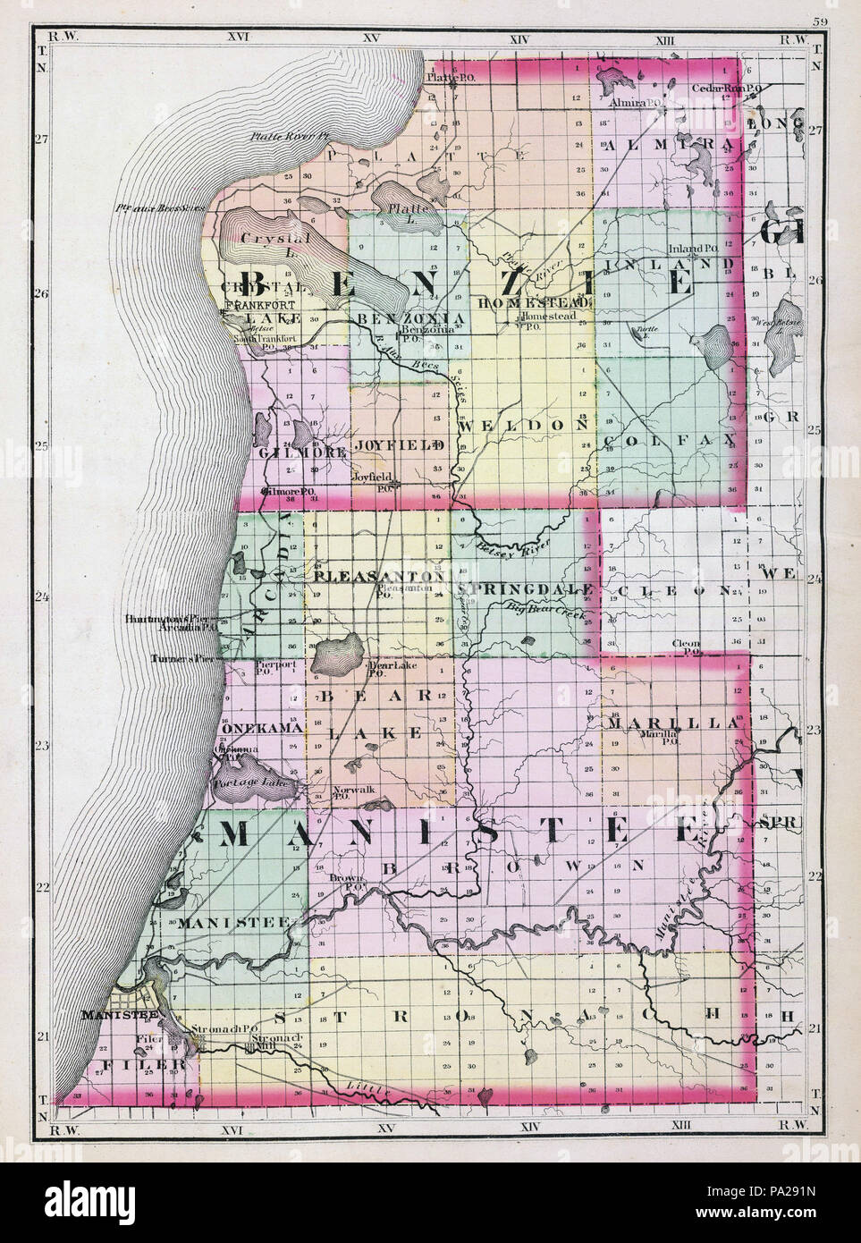 Benzie county hi-res stock photography and images - Alamy