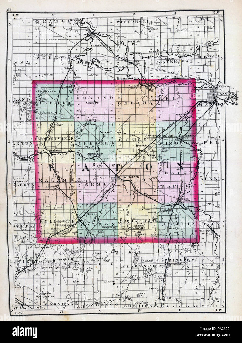 600 Eaton County Stock Photo - Alamy