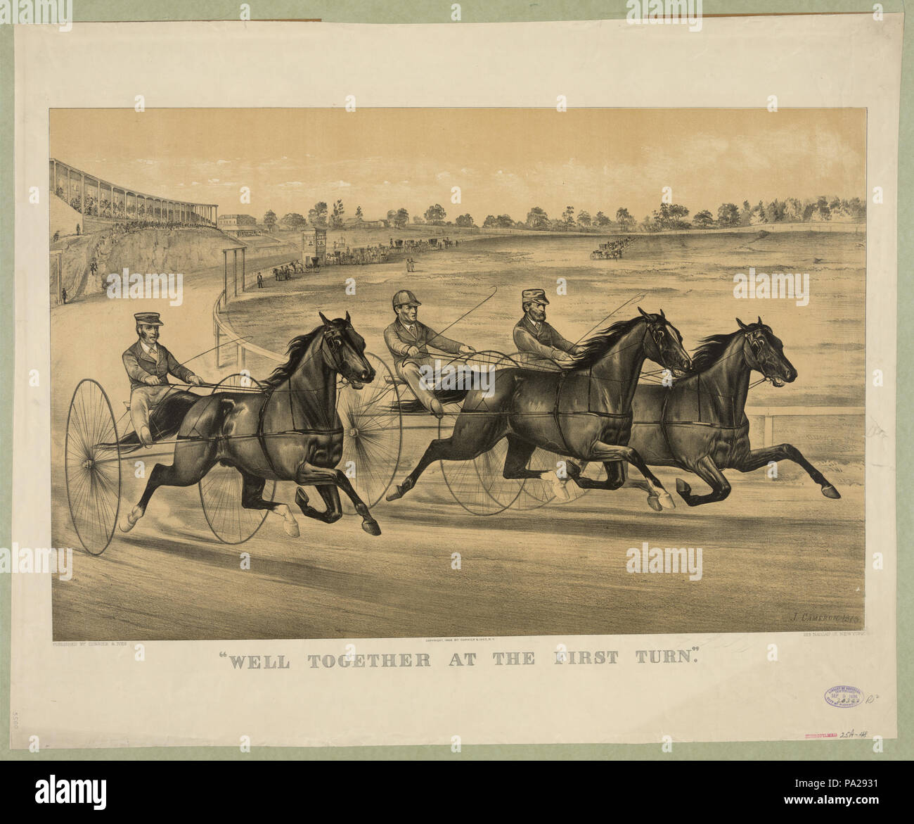 7 "Well together at the first turn" LCCN2002698800 Stock Photo - Alamy