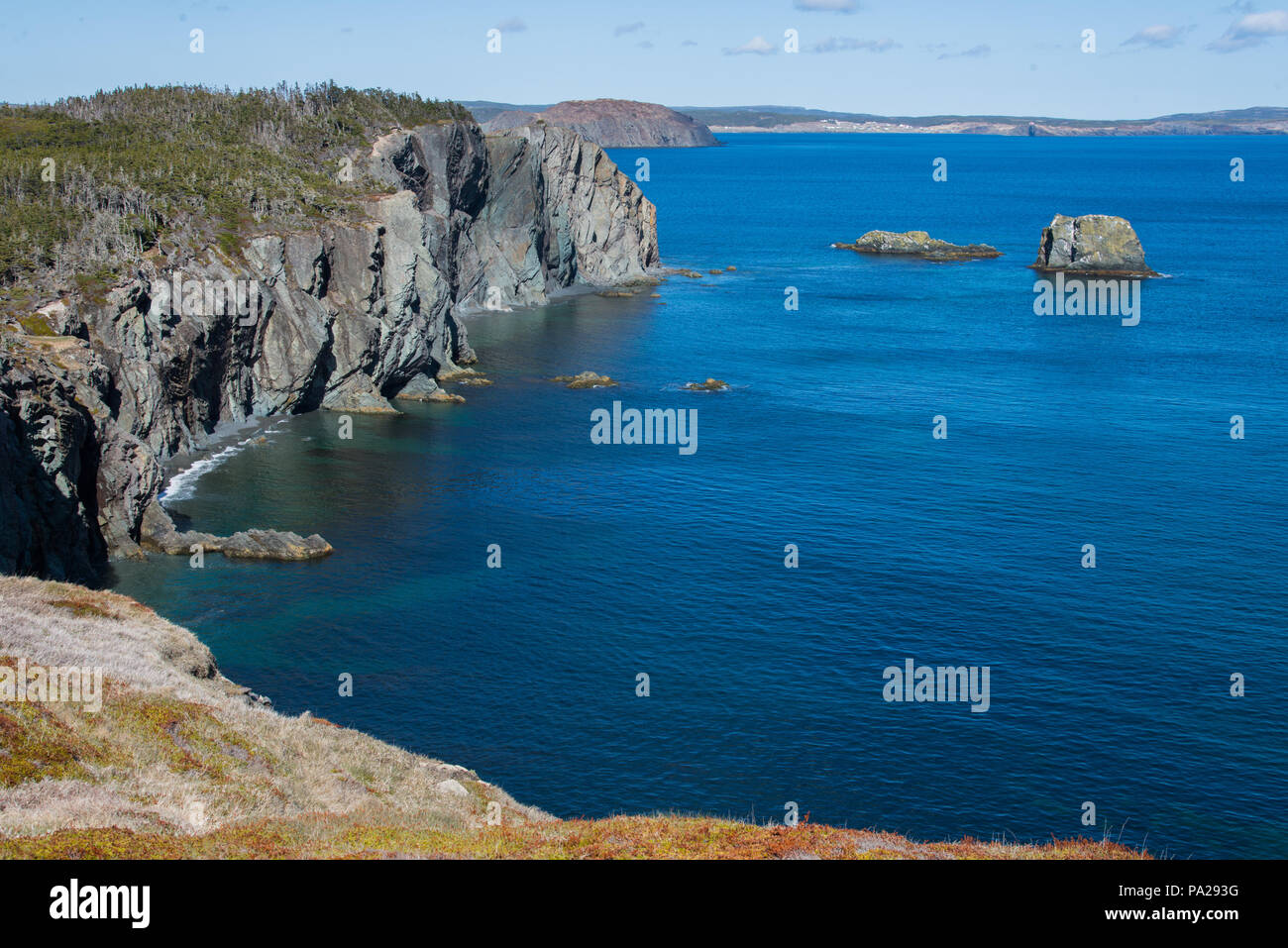 Coastline scenery of Newfoundland Stock Photo - Alamy