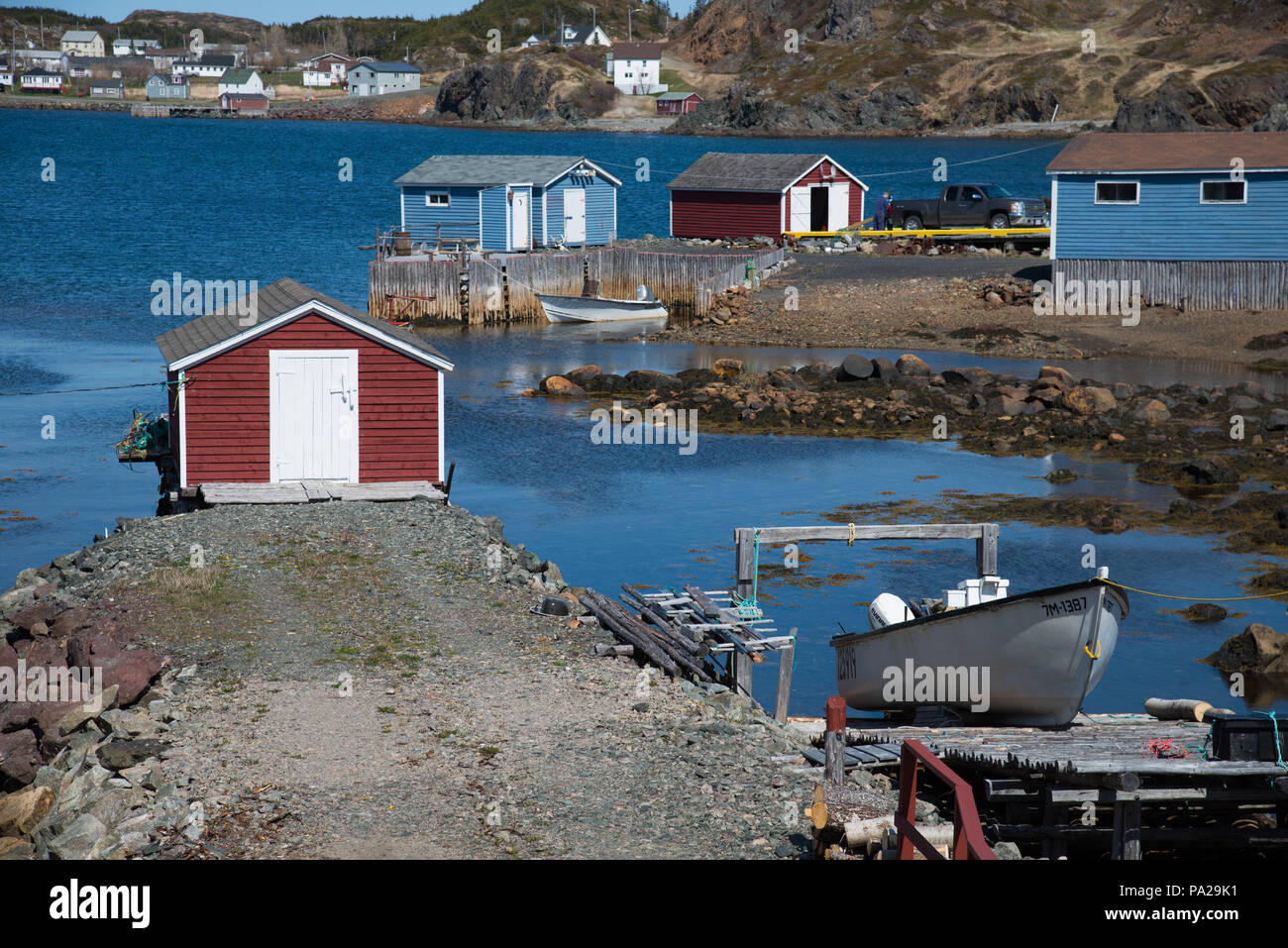 Coastline scenery of Newfoundland Stock Photo - Alamy