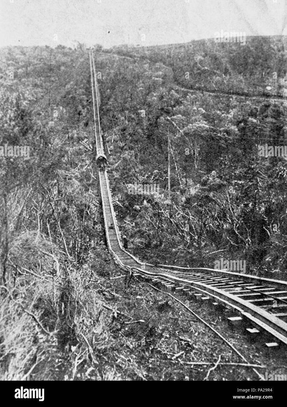 229 Sawmill boiler on tramway between Karekare and Piha Stock Photo - Alamy