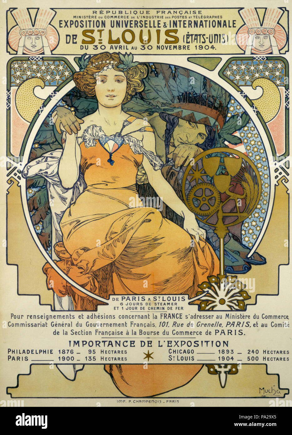 Worlds fair poster hi-res stock photography and images - Alamy