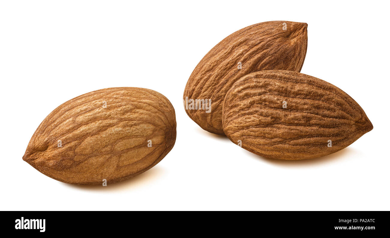 Group of almond nuts hi-res stock photography and images - Alamy