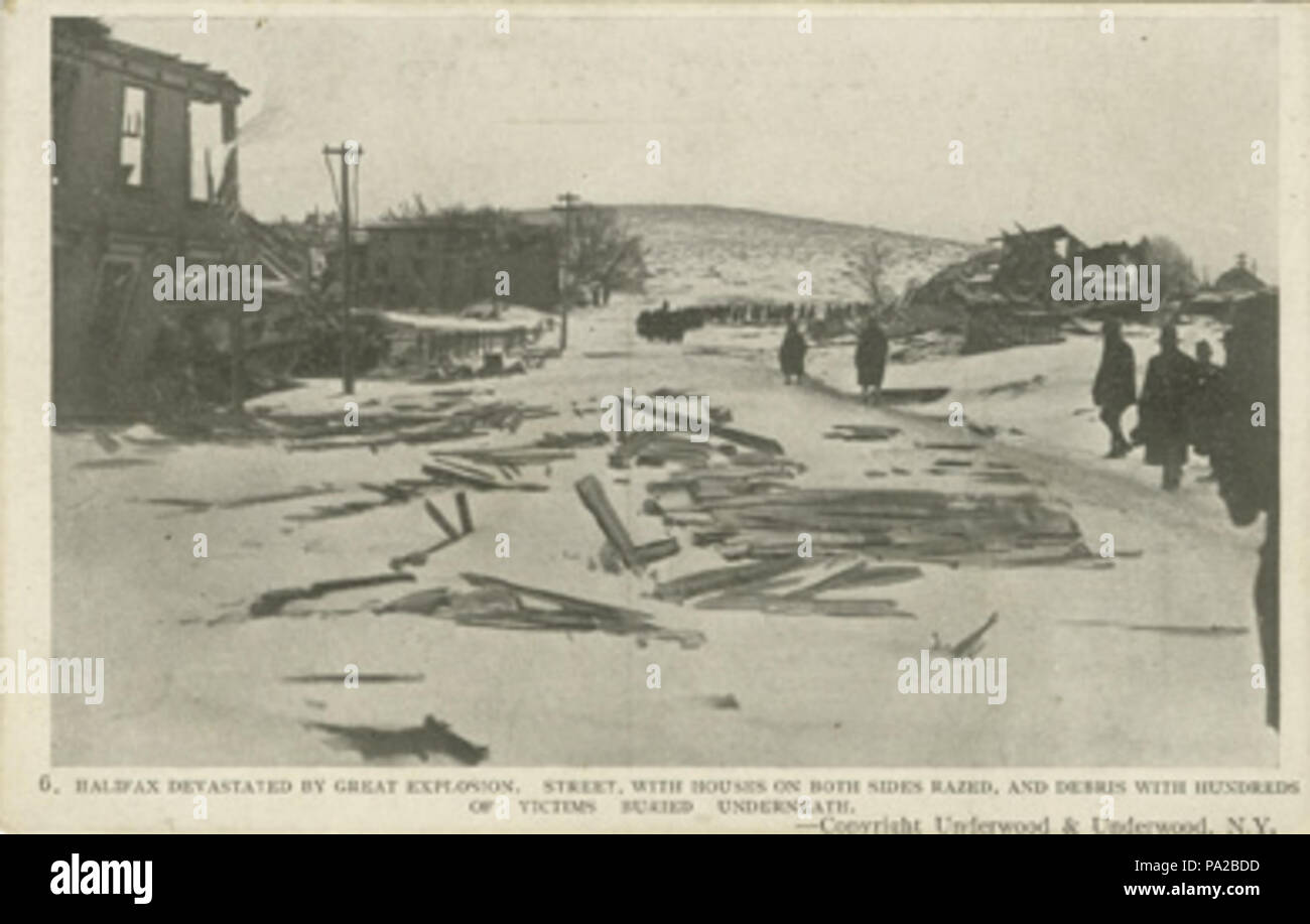 Halifax explosion hi-res stock photography and images - Alamy