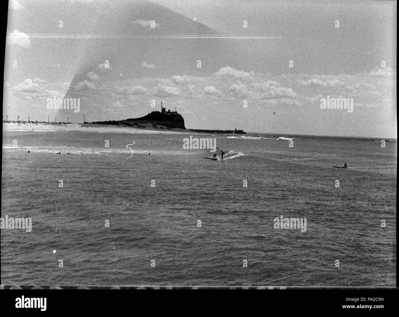 Local swimmers Black and White Stock Photos & Images - Alamy