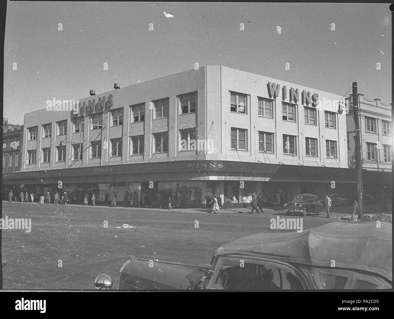 Store retail building Black and White Stock Photos & Images - Alamy