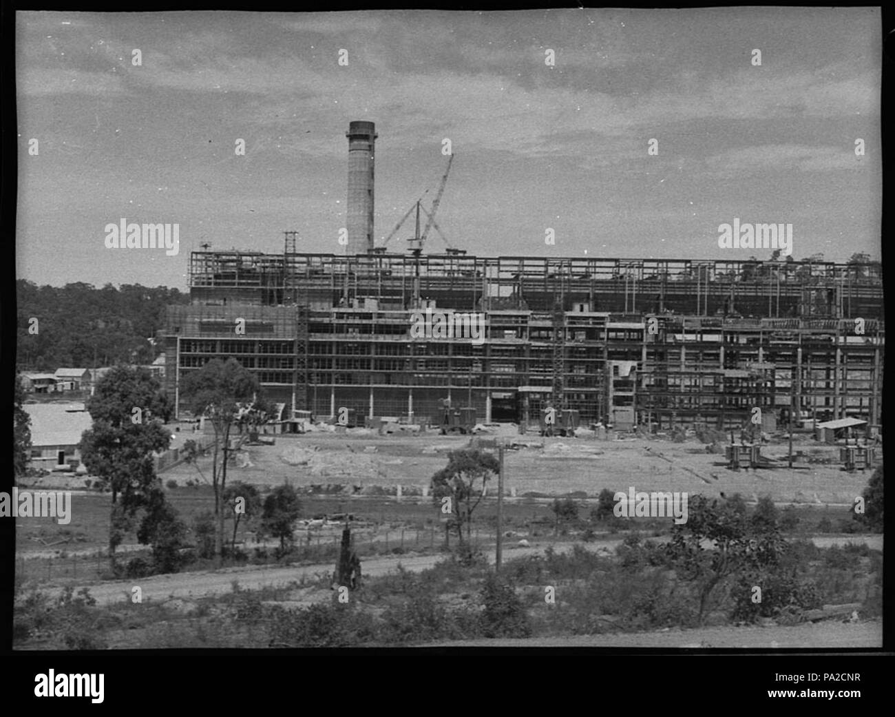 258 SLNSW 33363 New Wangi power station Stock Photo - Alamy