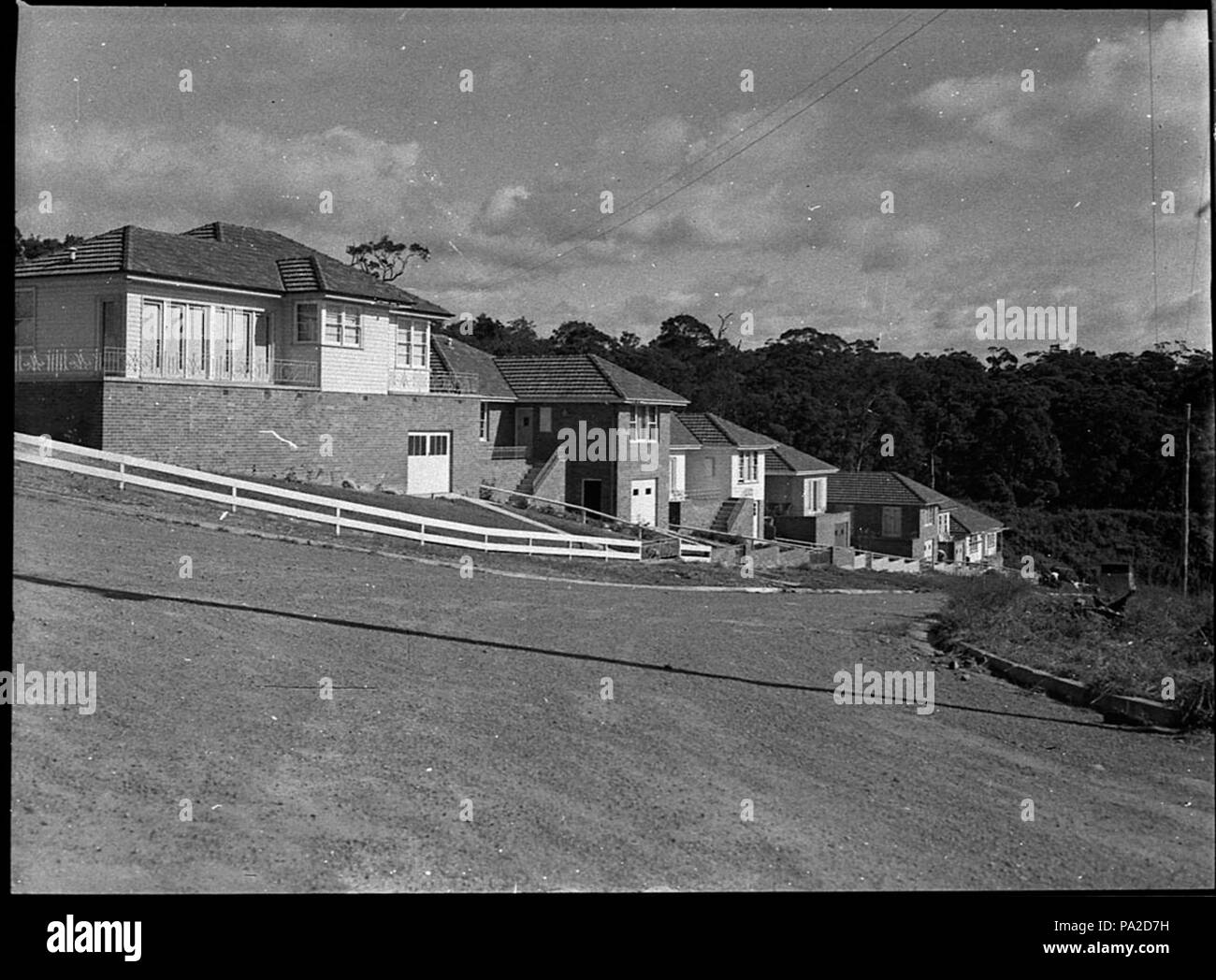 260 SLNSW 34647 Adamstown Heights building scheme Stock Photo - Alamy