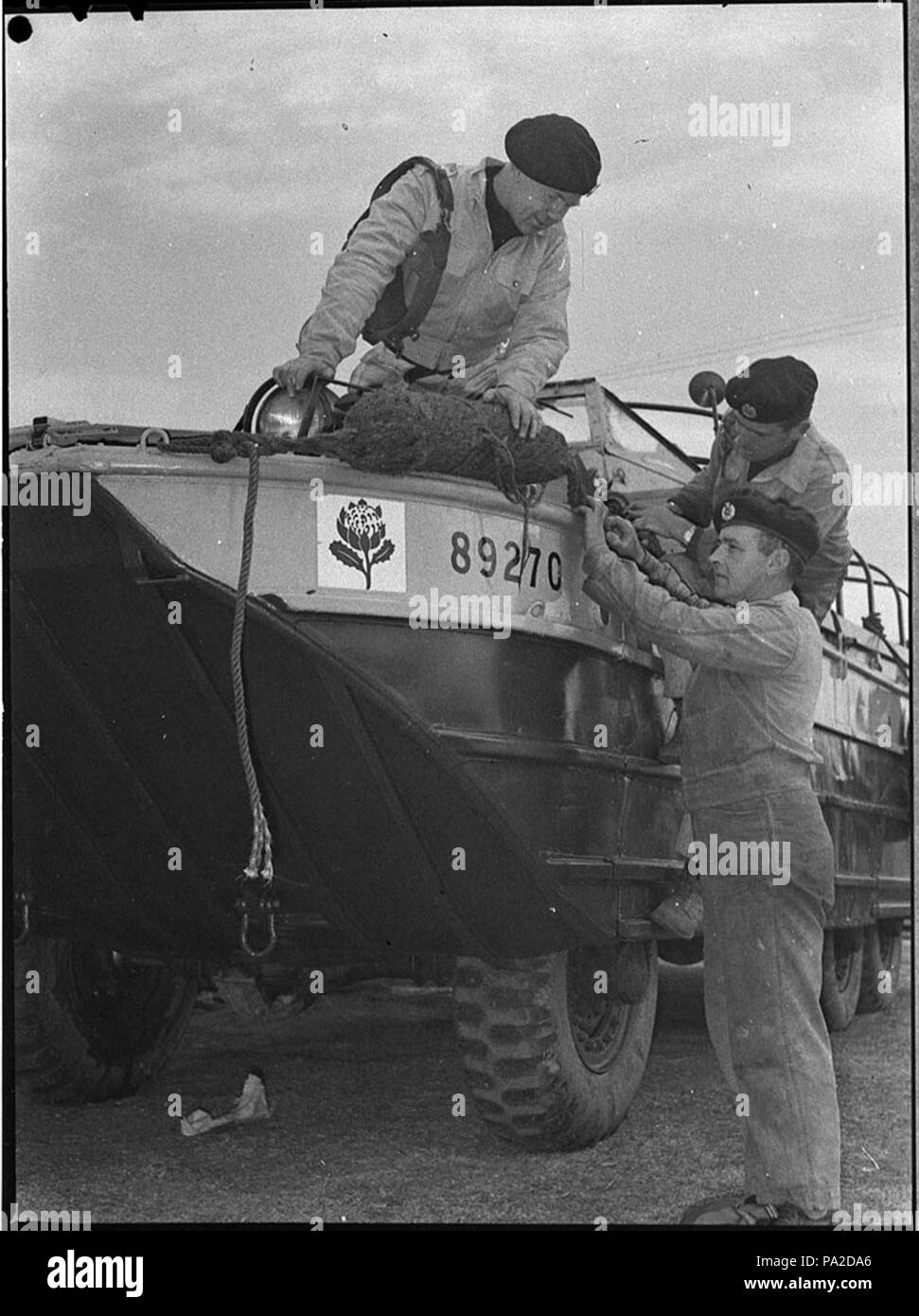 238 SLNSW 126731 LVT tests conducted by the 15th Northern River Lancers ...