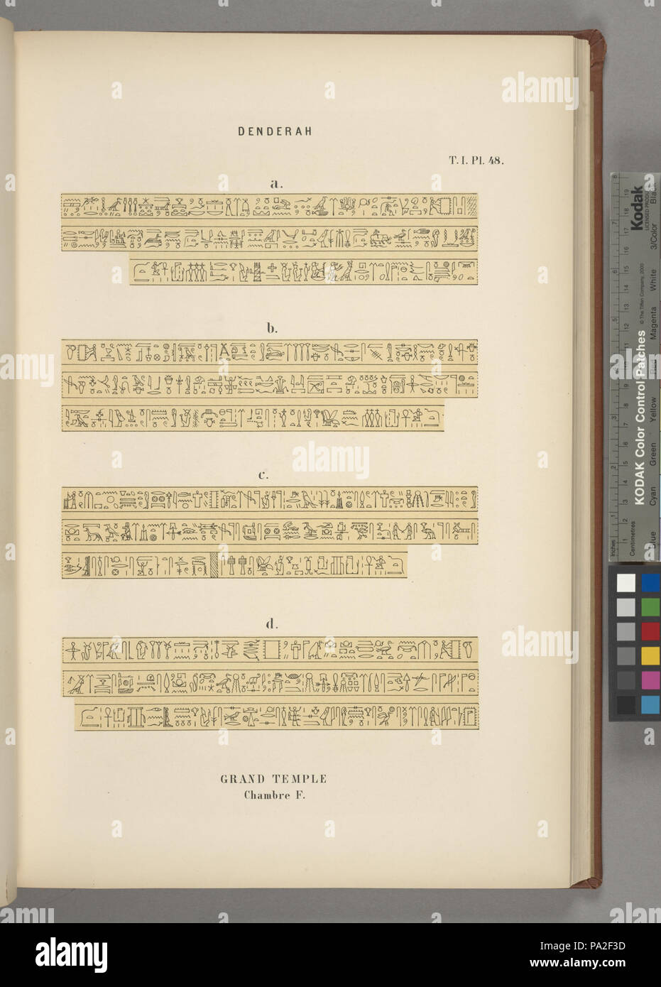 Hieroglyphics denderah hi-res stock photography and images - Alamy
