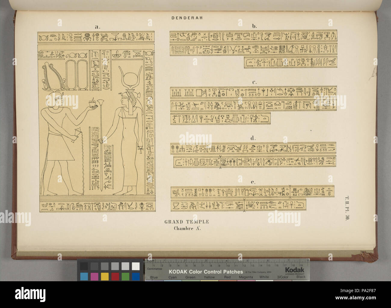 Denderah ancient egyptian site hi-res stock photography and images - Alamy