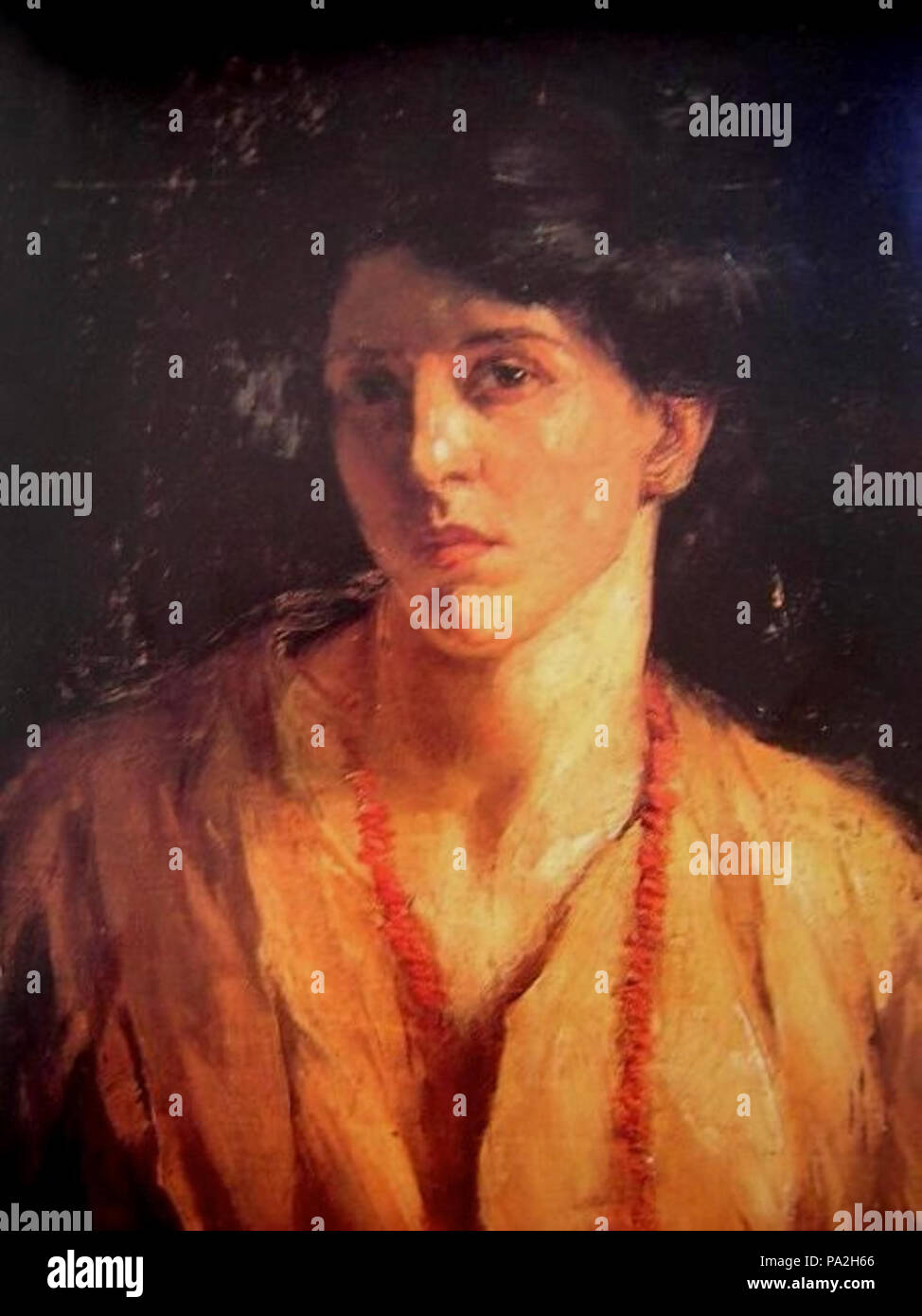 . English: Self-portrait by American artist Catherine Wiley (1879–1958 ...