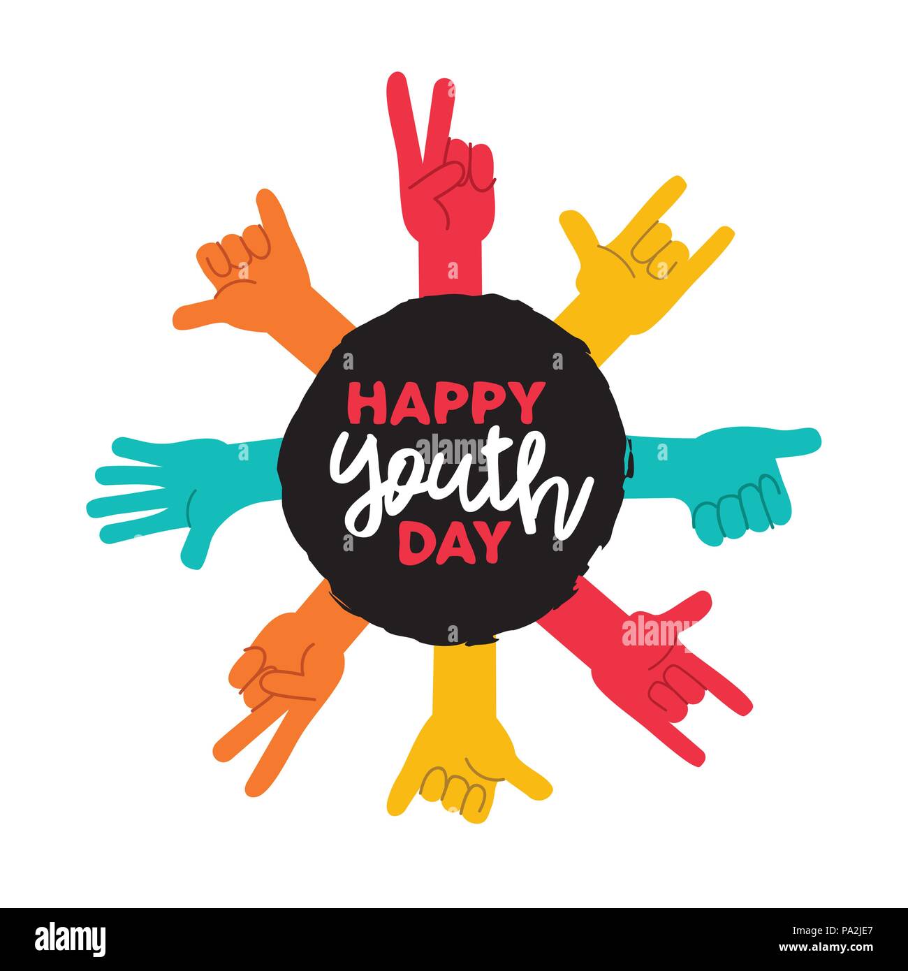 Youth festival Stock Vector Images - Alamy