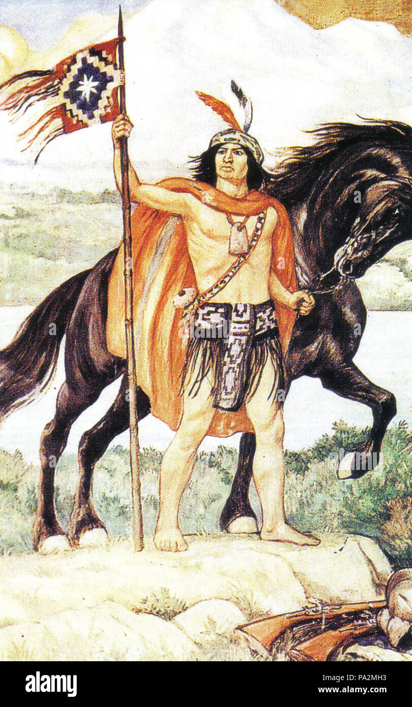 Lautaro mapuche hi-res stock photography and images - Alamy