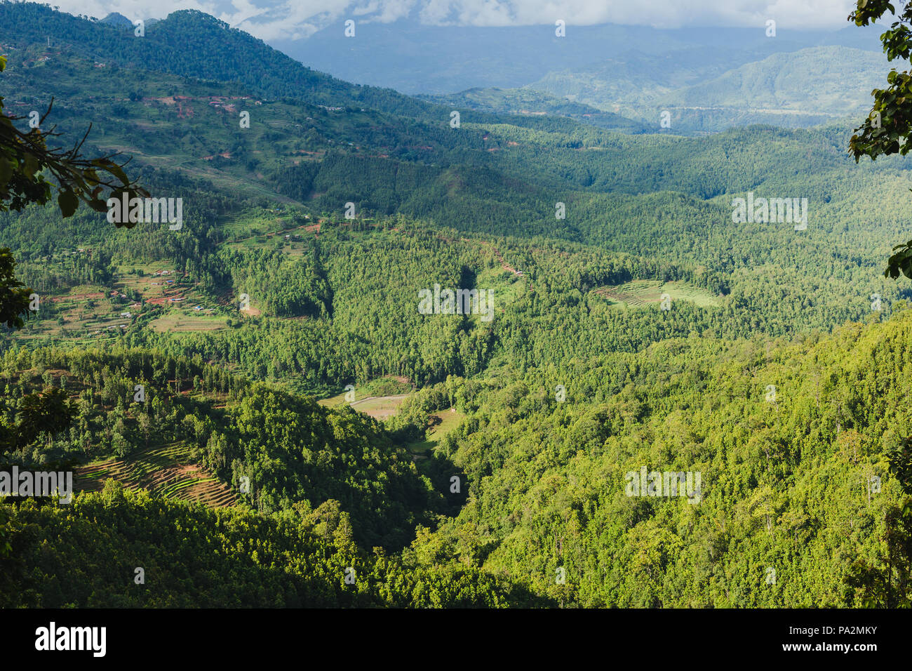 Hilly Region Of Nepal Stock Photos & Hilly Region Of Nepal Stock Images ...