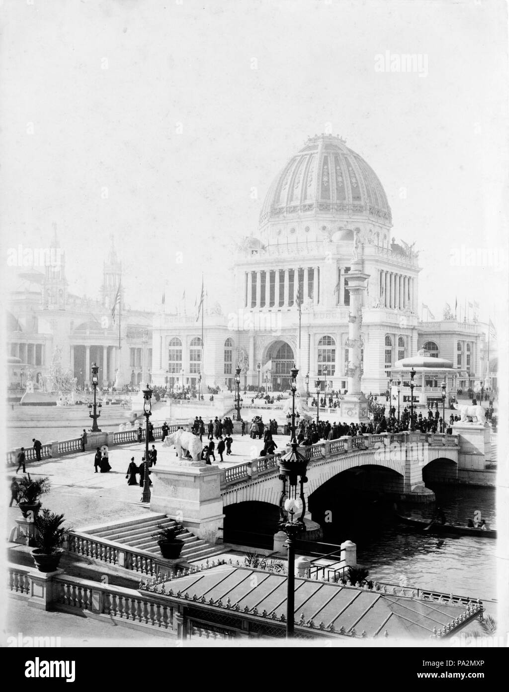 Worlds columbian exposition chicago 1893 hi-res stock photography and ...