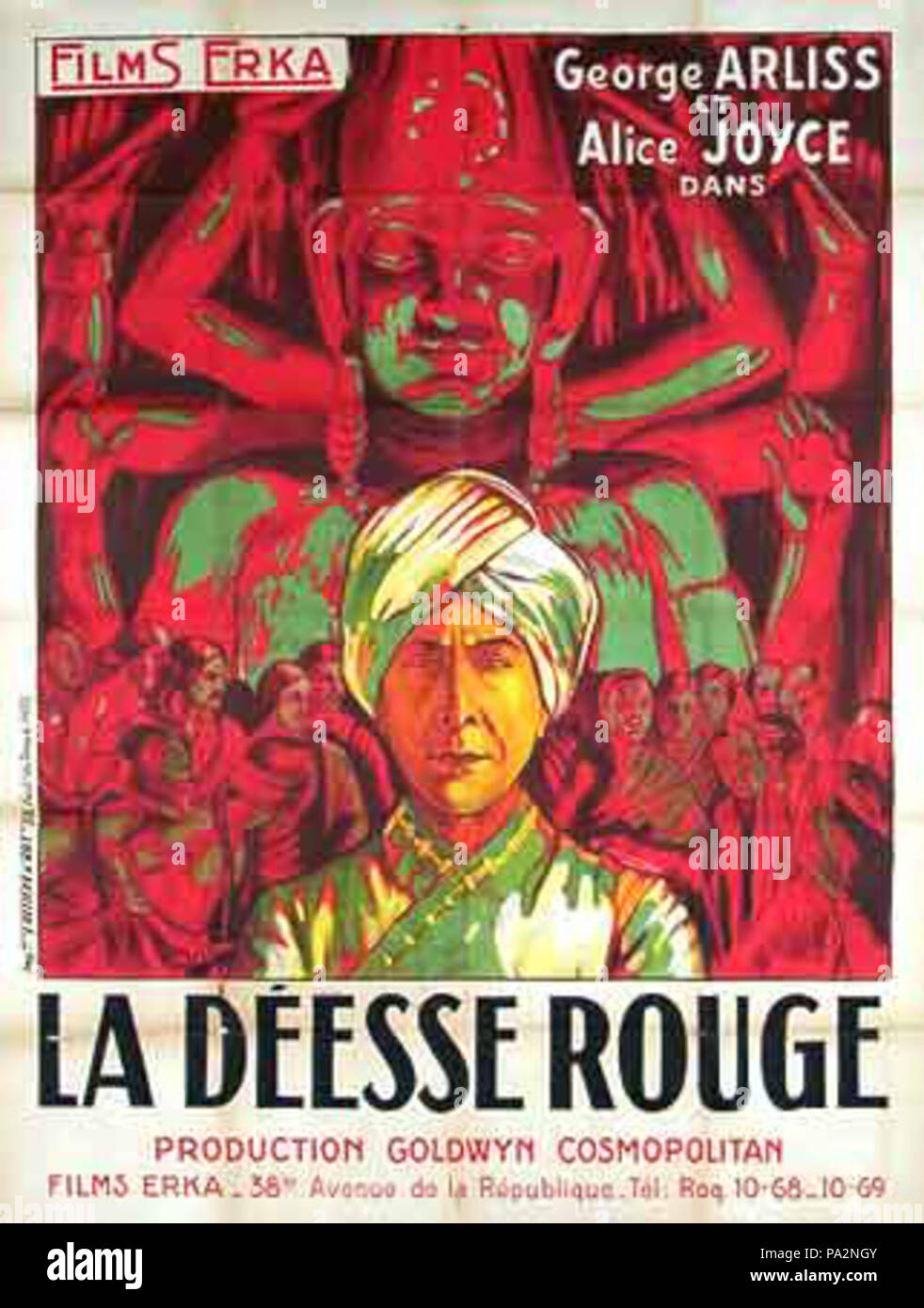 The Green Goddess, (1923), production Goldwyn Cosmopolitan, réalisation ...