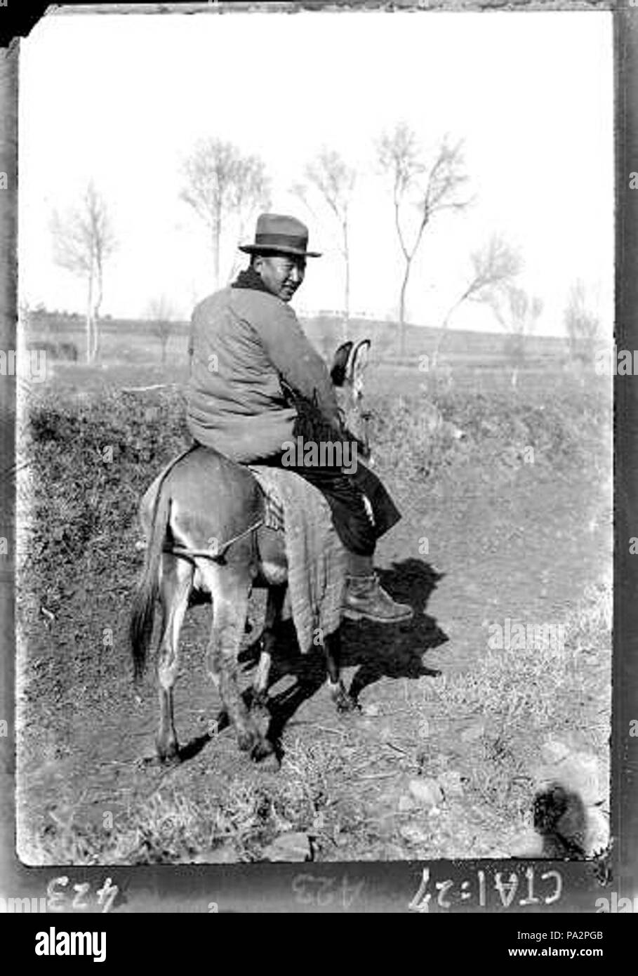 157 Li Ji at Chengziya 1930 Stock Photo - Alamy