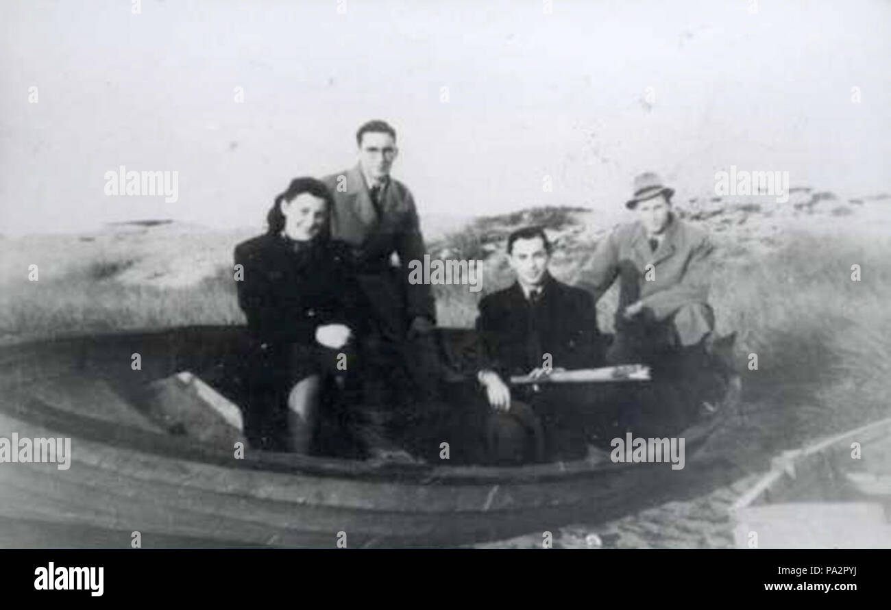 59 Danish jews arrive in Sweden Stock Photo - Alamy