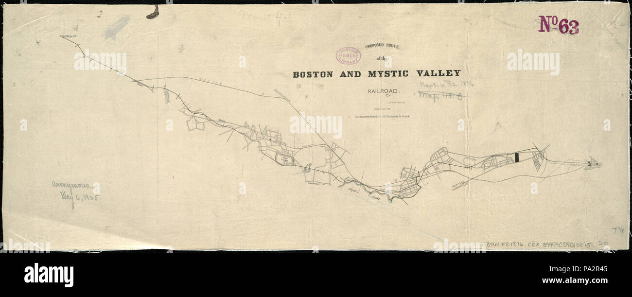 1876 historical map hi-res stock photography and images - Alamy