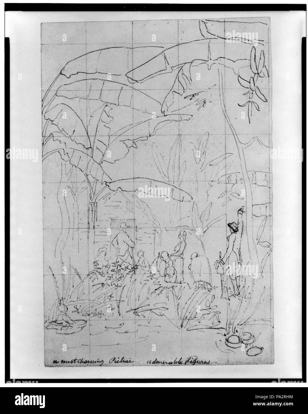 A most charming picture-Admirable figures Stock Photo - Alamy