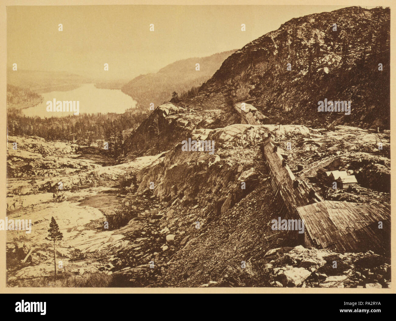 Donner pass railroad hi-res stock photography and images - Alamy