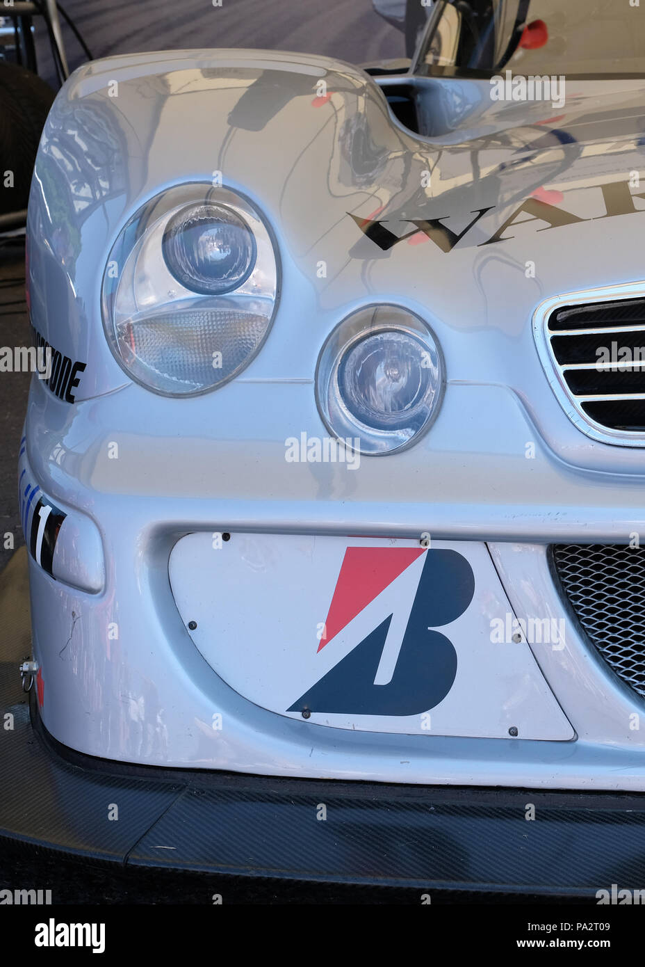 July 2018 - Mercedes Benz CLR 25th celebration of the Goodwood festival ...