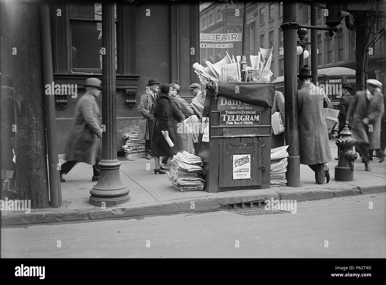 Corner stand Black and White Stock Photos & Images - Alamy