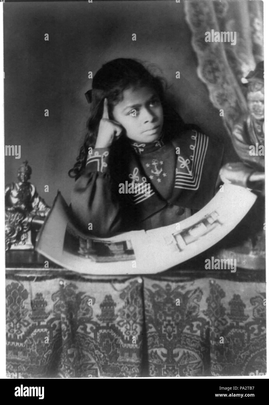 Illustration girl hand Black and White Stock Photos & Images - Alamy