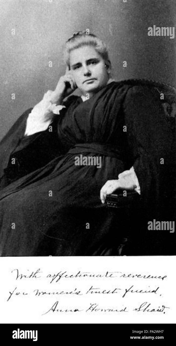 Anna howard shaw hi-res stock photography and images - Alamy