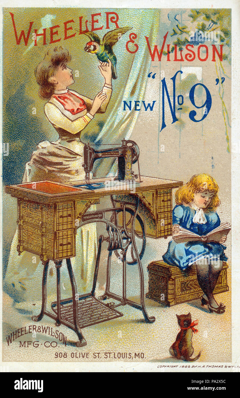 Wilson sewing machine hi-res stock photography and images - Alamy