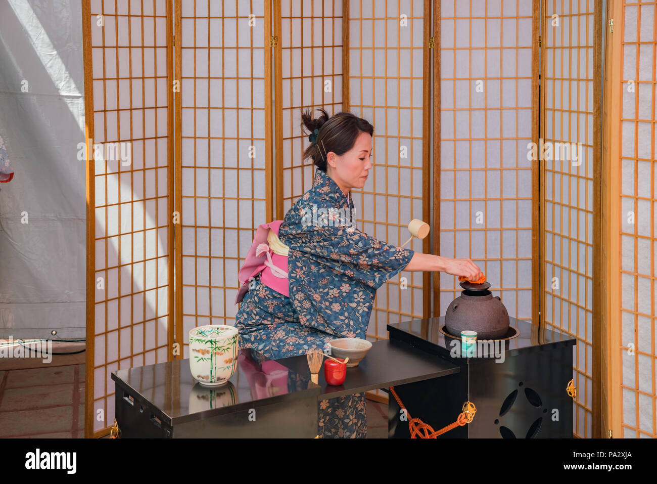 Japanese tea ceremony japan hi-res stock photography and images - Alamy