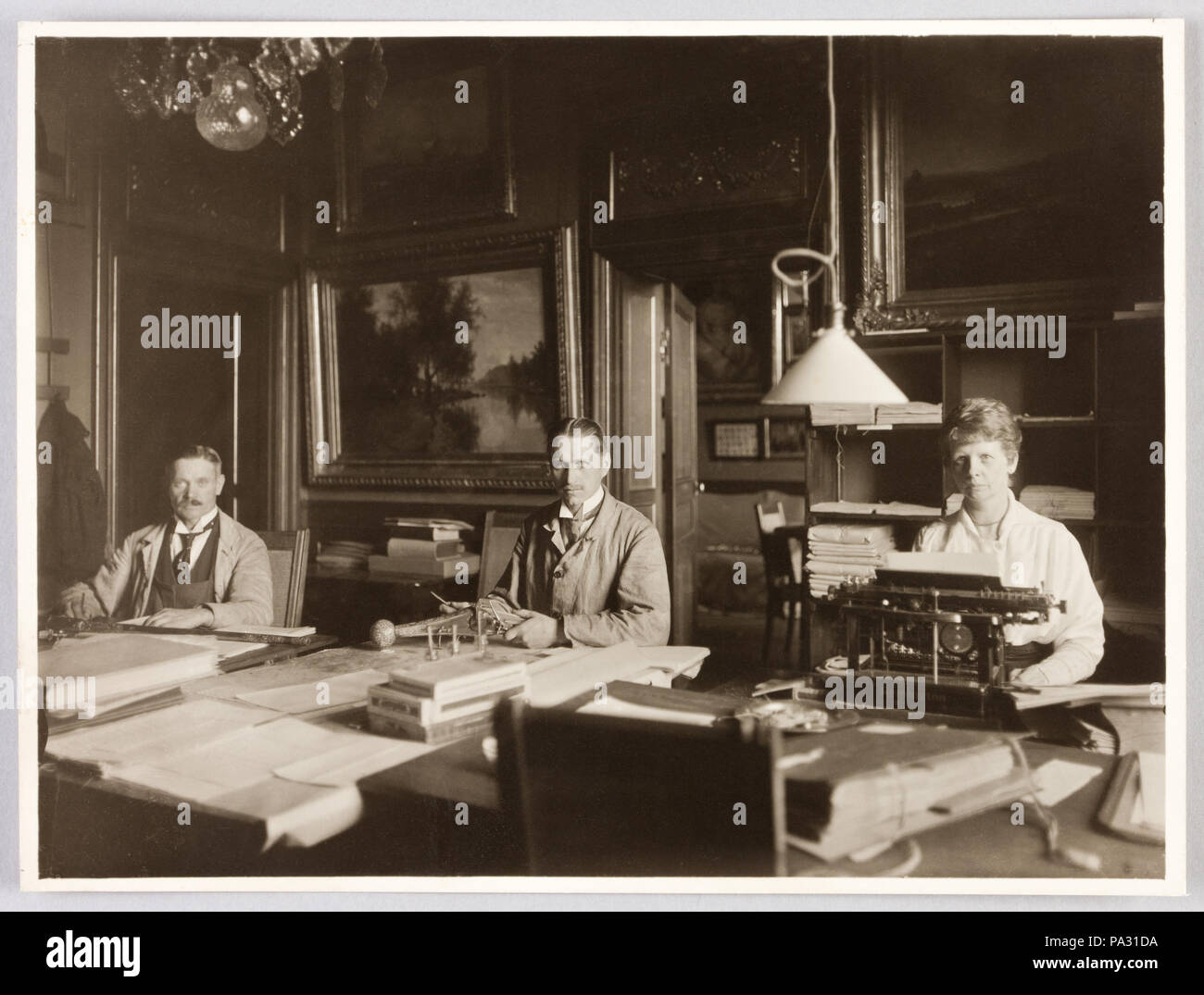 Gr.LXIV:I:L.a.f.b.127. 85 Fotografi av August Lundgren, Carl Andersson ...