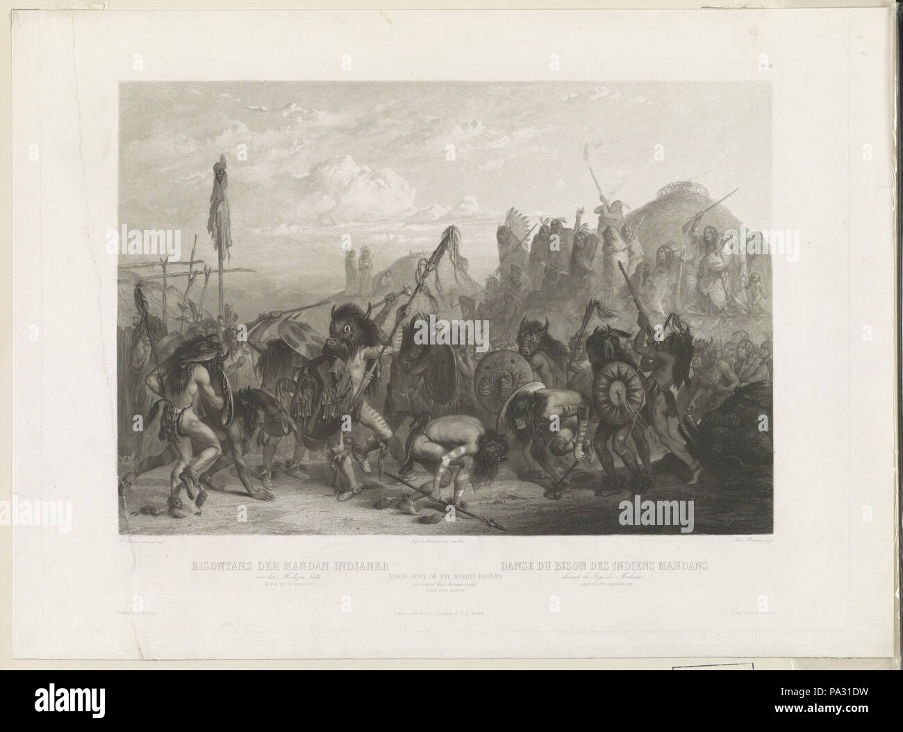 Mandan indians hi-res stock photography and images - Alamy