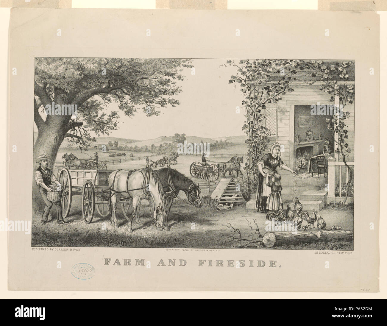 19th century living history farm hi-res stock photography and images ...