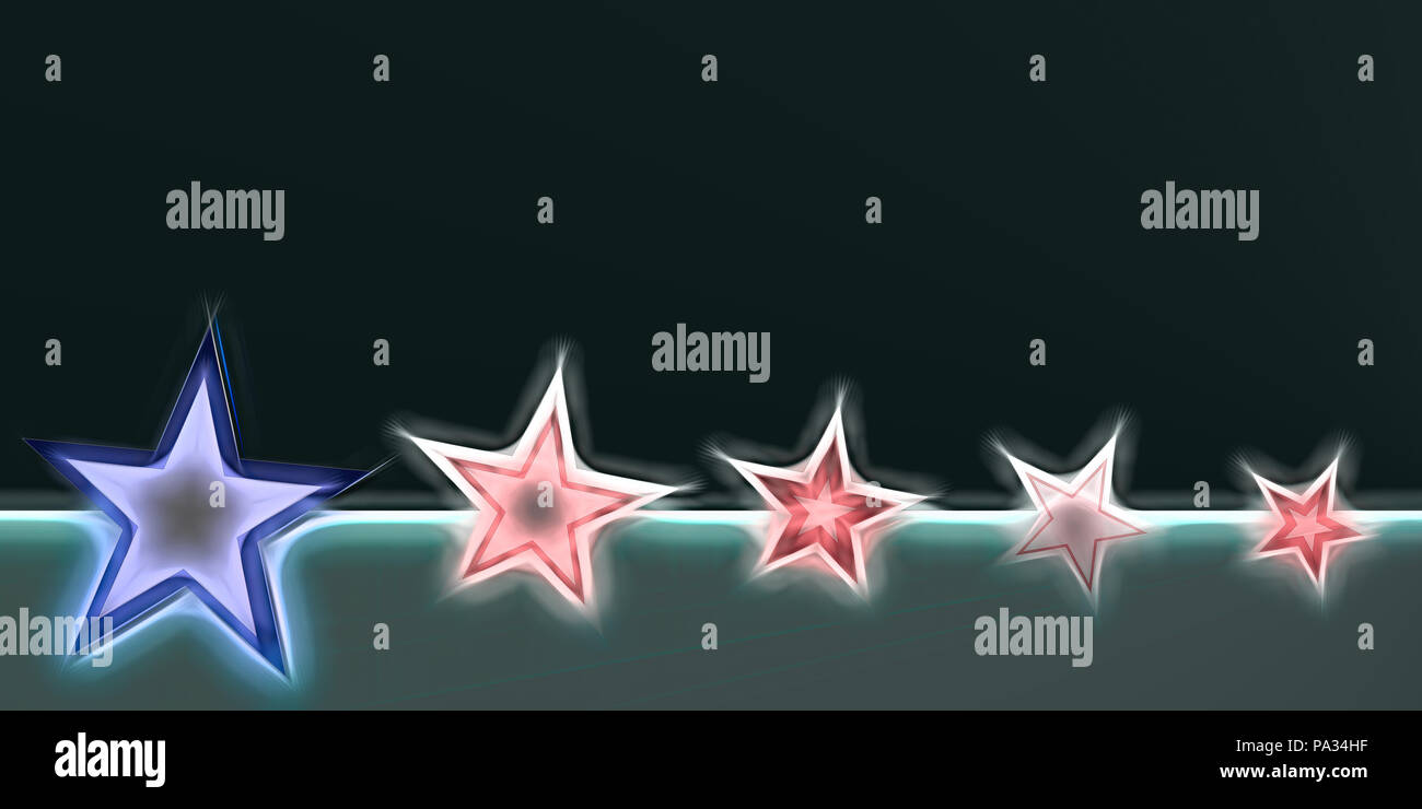 stars on a colored surface - geometric shapes backdrops Stock Photo - Alamy