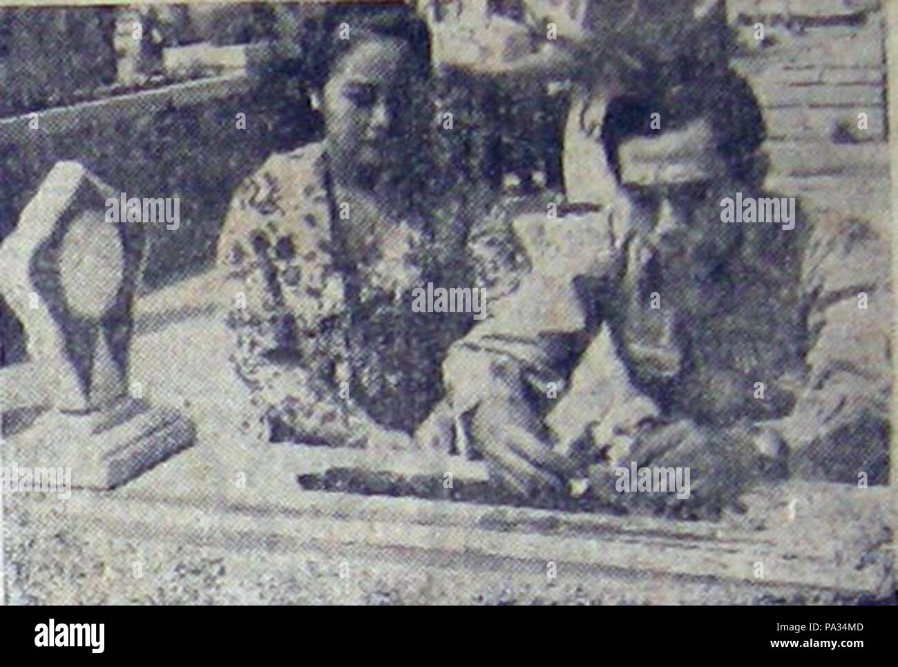 164 Maladi and wife Nasional 26 Nov 1960 p1 Stock Photo - Alamy