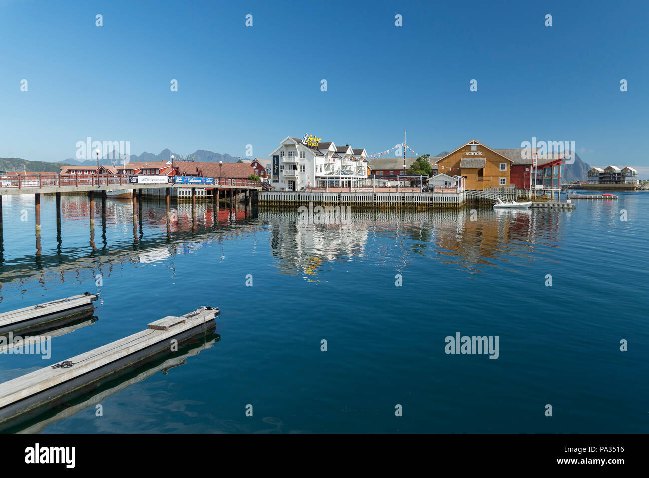 Svolvaer harbour hi-res stock photography and images - Alamy